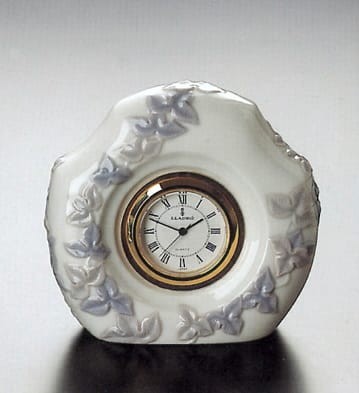 Lladro Floral Quartz Clock 01005924