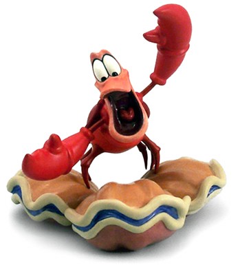 WDCC Disney Classics The Little Mermaid Sebastian Calypso Crustacean ...