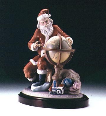 Lladro Christmas Journey 1813. Porcelain Figurine