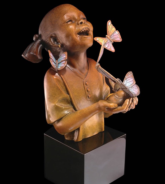 Thomas Blackshear Legends Hope Mixed Midia Sculpture