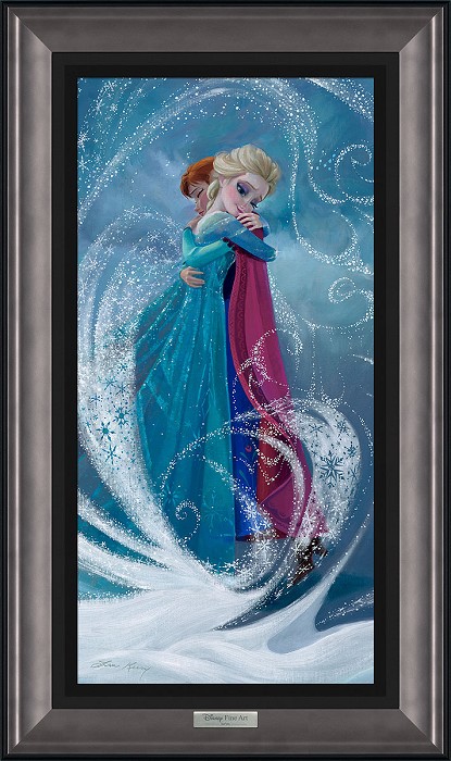 Lisa Keene The Warm Embrace Framed Giclee On Canvas Disney Fine Art