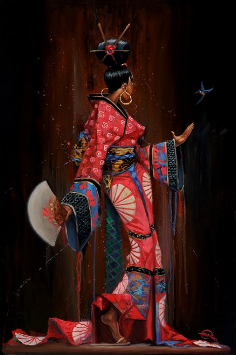 Frank Morrison NIA LITHOGRAPH ARTIST PROOF African American Fine Art