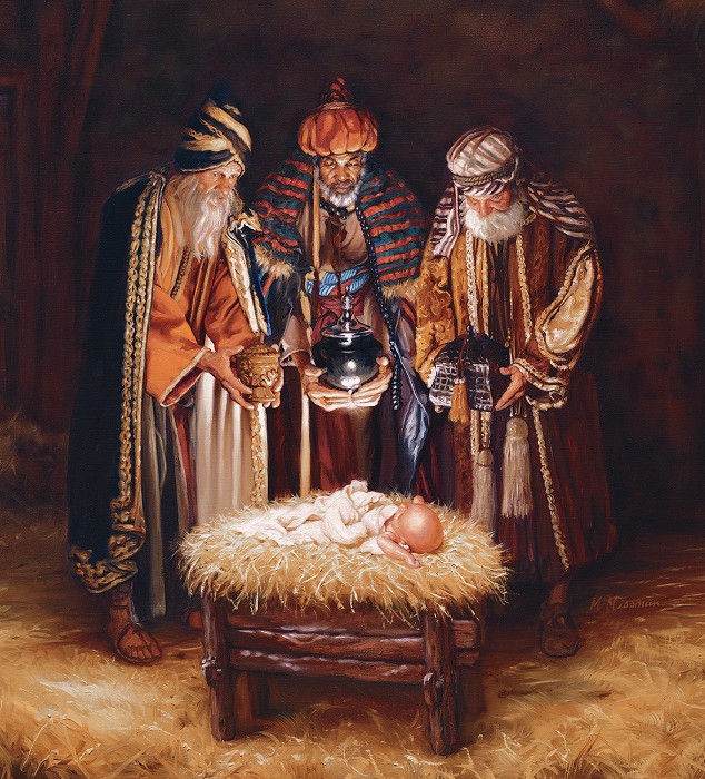 Mark Missman Wisemen Seek Him Inspirational Art