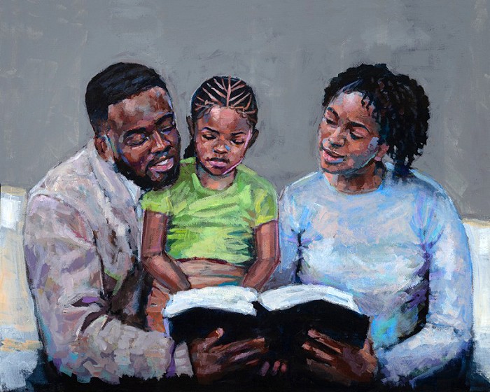 Robert Jackson We Learn Original Art African American Fine Art