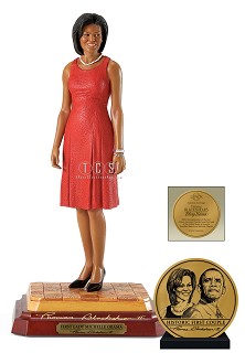 Ebony Visions Michelle Obama First Lady Sculpture