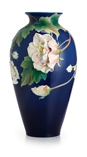 Franz Porcelain Collection Vase, Island Beauty Hibiscus Porcelain (LE ...