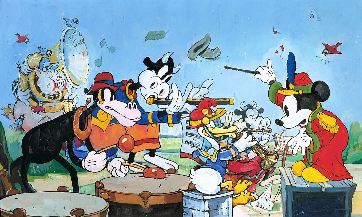 Jim Salvati - Disney Fine Art Gallery. View the Jim Salvati art collection.