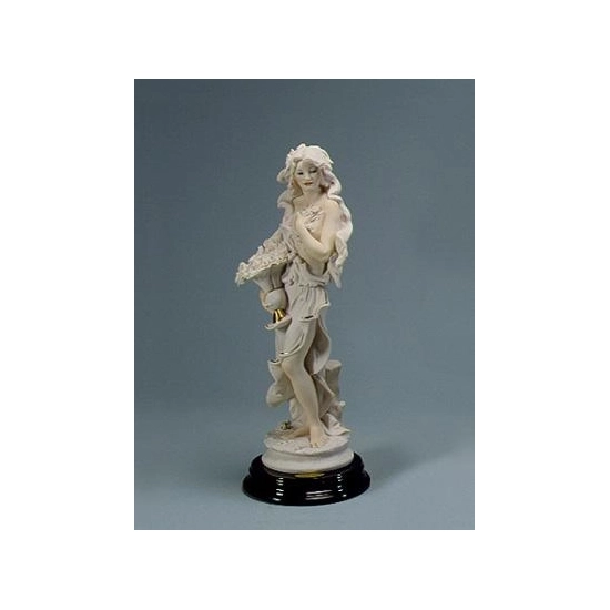 Spring-Lady With Flower Basket by Giuseppe Armani | Elegant Porcelain ...