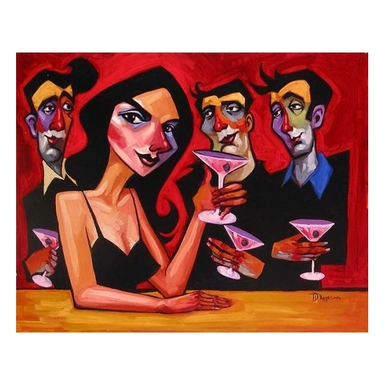 Midnight Martinis by Tim Rogerson | Disney Fine Art - Featuring Classic ...