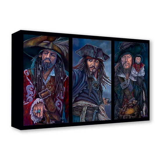 A Pirates Life for Me by James Crouch | Disney Fine Art Gallery Wrapped ...