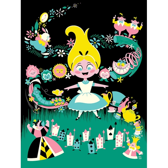 Eric Tan: Journey Through Wonderland | Disney Fine Art Hand-Embellished ...