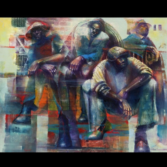 Manscape Giclee by Paul Goodnight | African American Art by Renowned ...