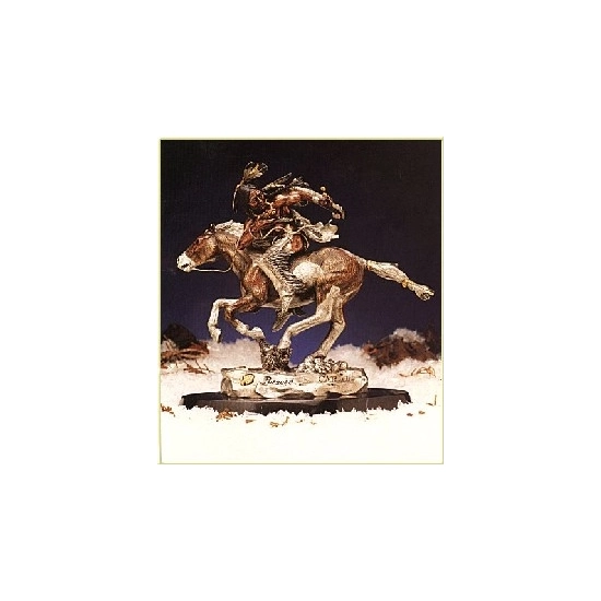 Pursued by Christopher Pardell | Exclusive Mixed Media Sculpture ...