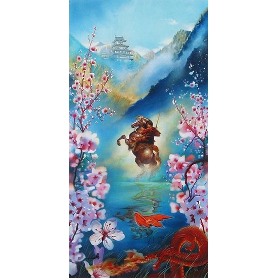 A Warriors Reflection - From Disney Mulan by John Rowe | Disney Fine ...