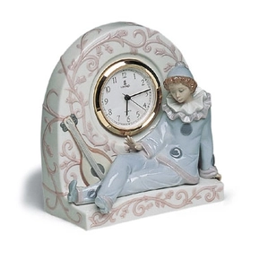 Garland Quartz Clock 1990-95 by Lladro