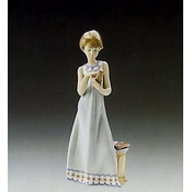 Lladro Calling A Friend 1989-97 5607G