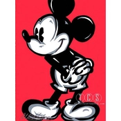 Allison Lefcort: Mickey Flirt (hand Embellished) Artist Proof - From ...