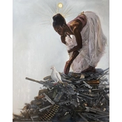 Choose Peace by Kevin Williams (WAK) | African American Art by Renowned ...