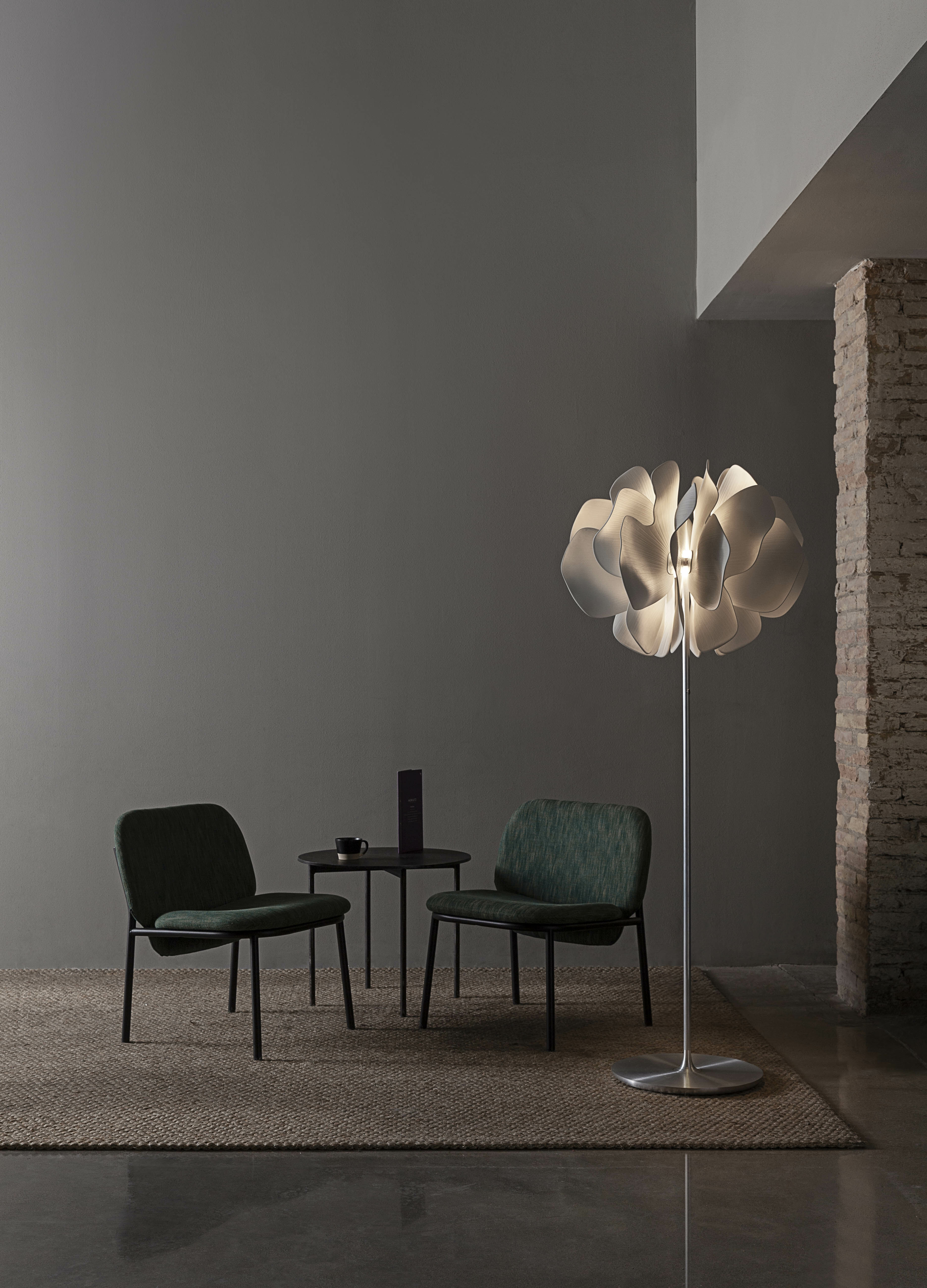 Lladro Lighting Nightbloom Floor Lamp White Lighting