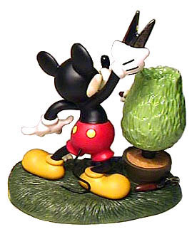 WDCC Disney Classics Mickey Cuts Up Mickey Mouse A Little Off The Top ...