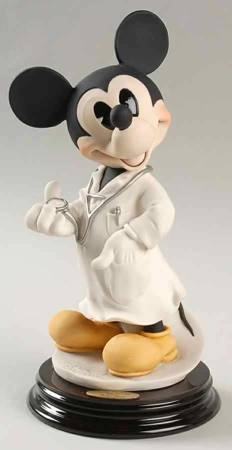 Giuseppe Armani Mickey Doctor 1470C Open Edition Sculpture. Sculpture