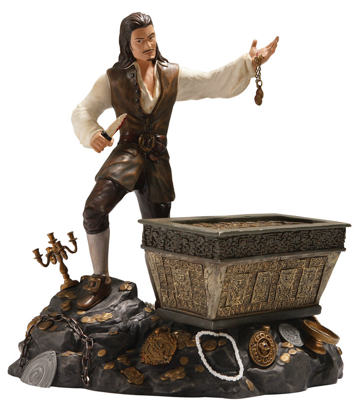 WDCC Disney Classics Pirates Of The Caribbean Will Turner And Treasure ...