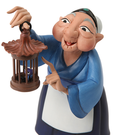 WDCC Disney Classics Mulan Grandma Fa And Cri Kee Ive Got All The Luck ...