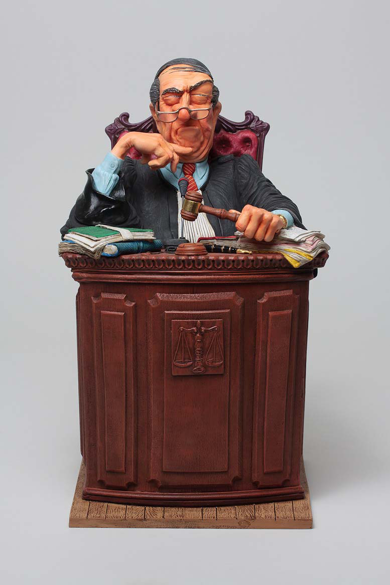 The Judge by Guillermo Forchino | Limited Edition Comical Art Figurine ...