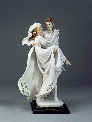 Giuseppe Armani Over The Threshold 0813F Open Edition Sculpture.