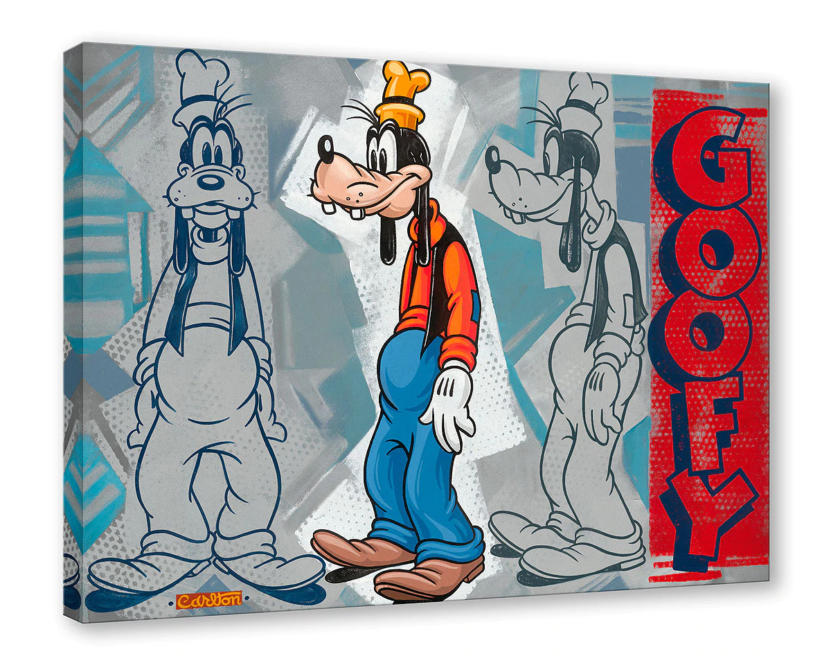 Trevor Carlton What a Goofy Profile From Goofy Giclee On Canvas Disney ...