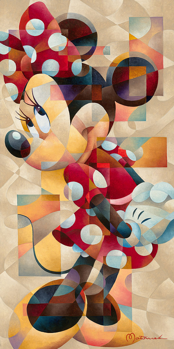Tom Matousek Minnie's Famous Pose Disney Fine Art