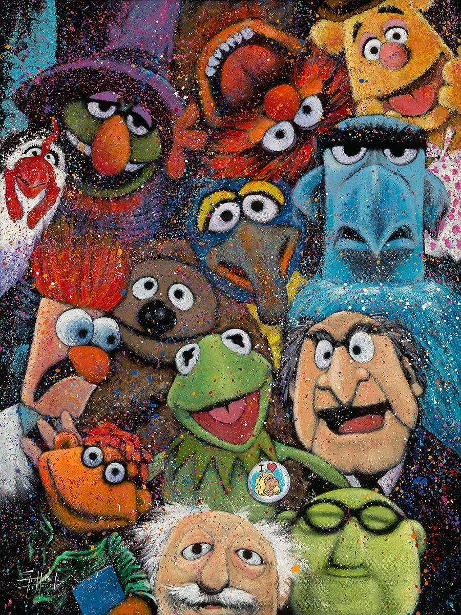 Disney Fine Art Stephen Fishwick The Muppet Show