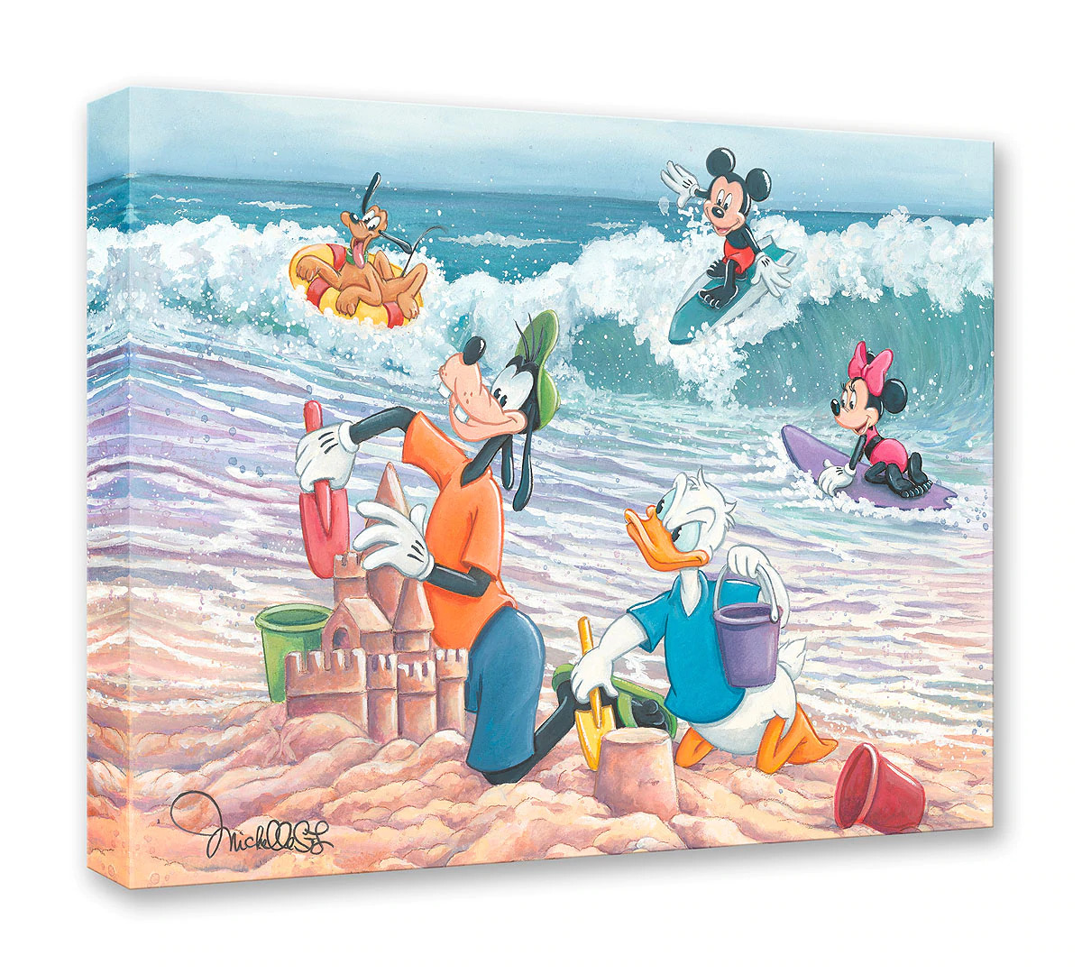 Disney Fine Art Michelle St Laurent Sand Castles From Disney