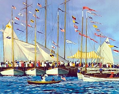 Sally Caldwell Fisher Regatta Day Limited Edition