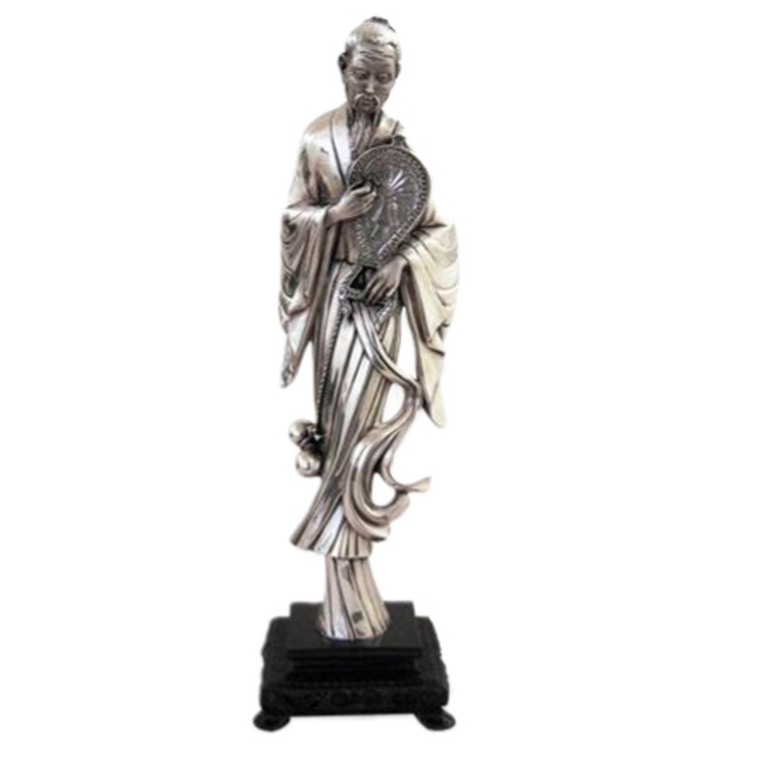 Dargenta Silver Chinese Man Statue