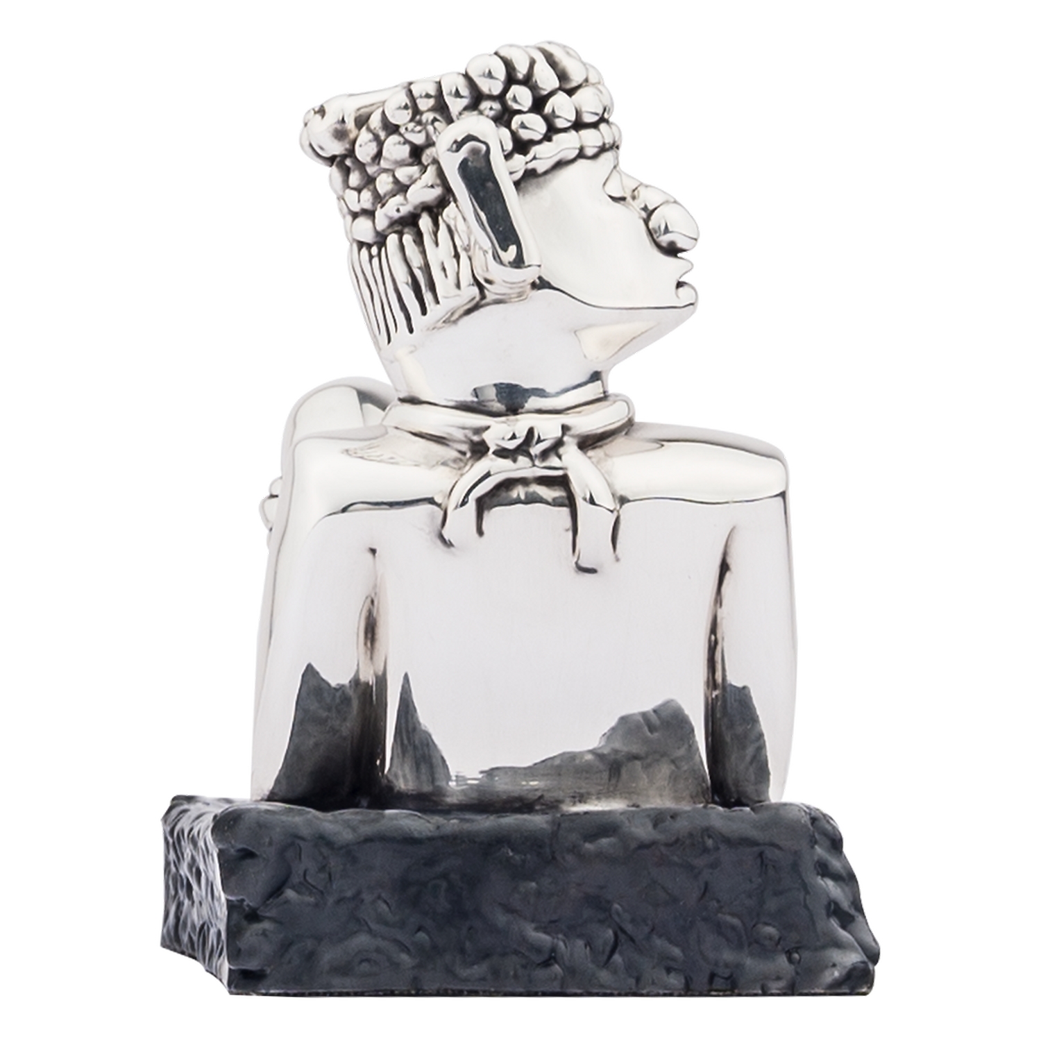 Dargenta Silver Chac Mool Statue