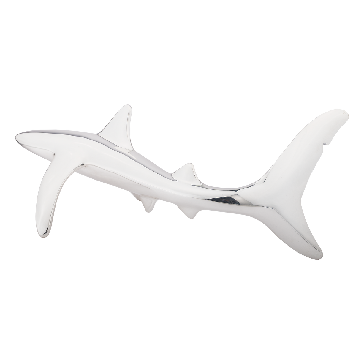 Dargenta Silver Shark Statue