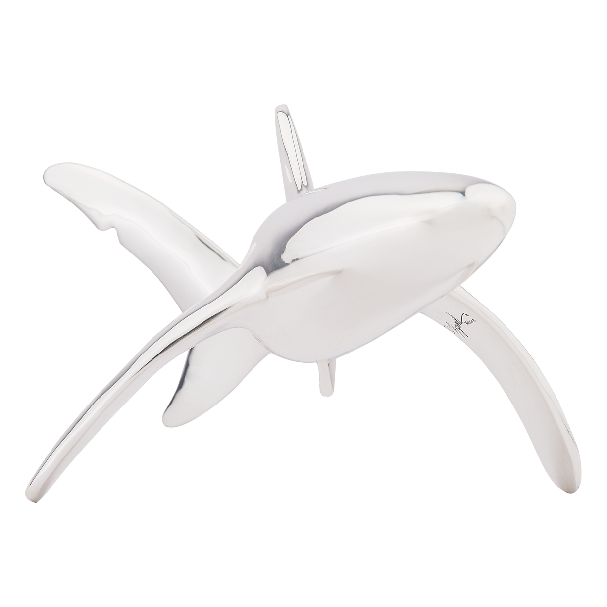 Dargenta Silver Shark Statue