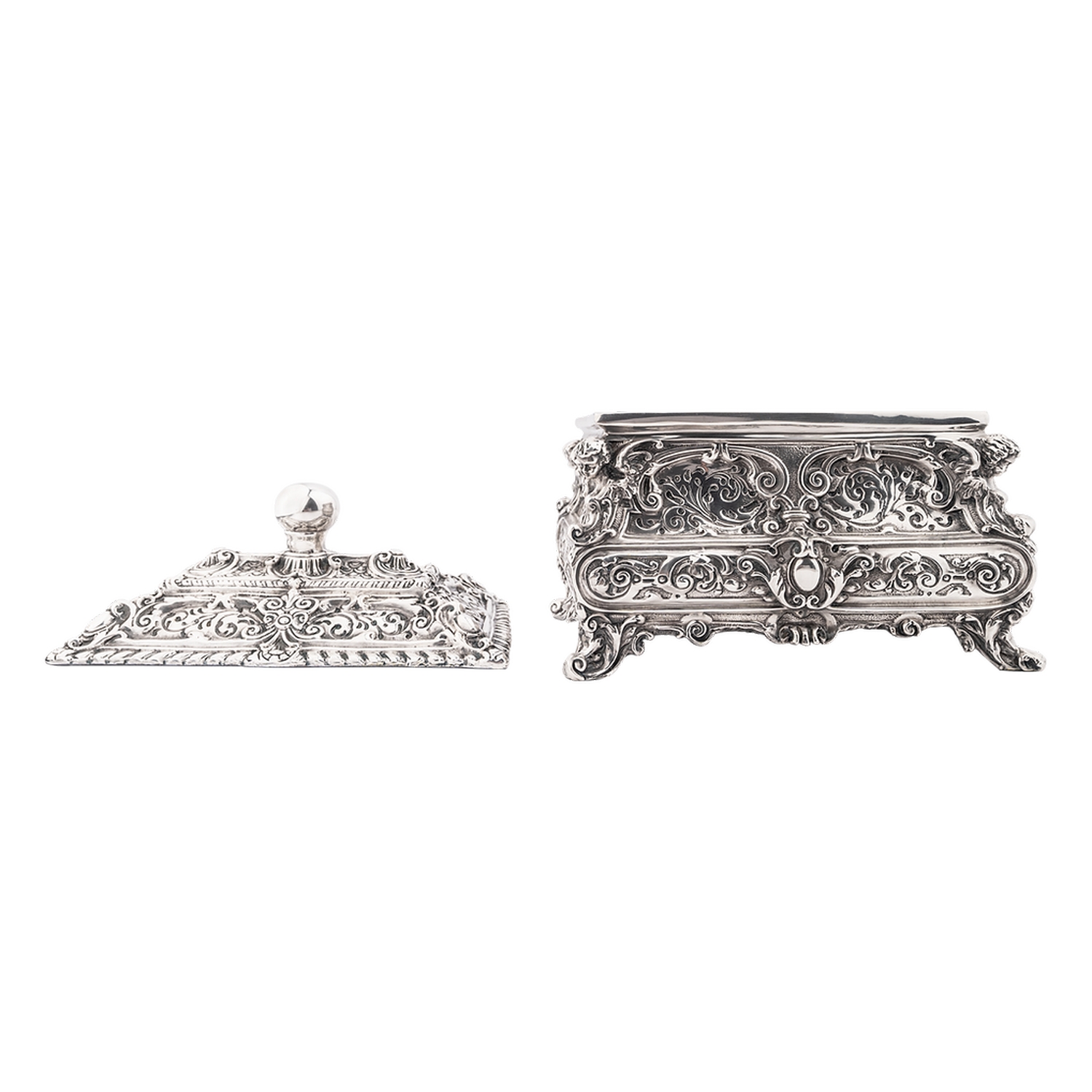 Dargenta Imperial Silver Cremation Urn