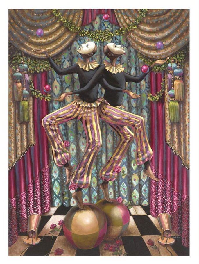 John Holyfield ENTERTAINERS OVATION African American Fine Art