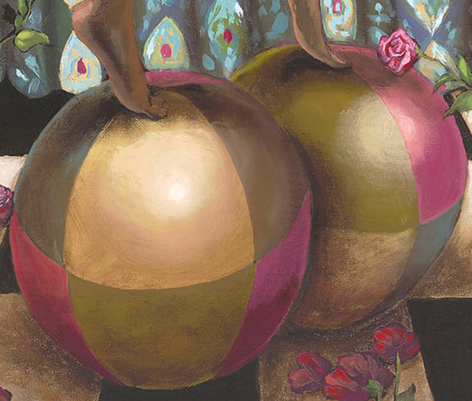 John Holyfield ENTERTAINERS OVATION African American Fine Art