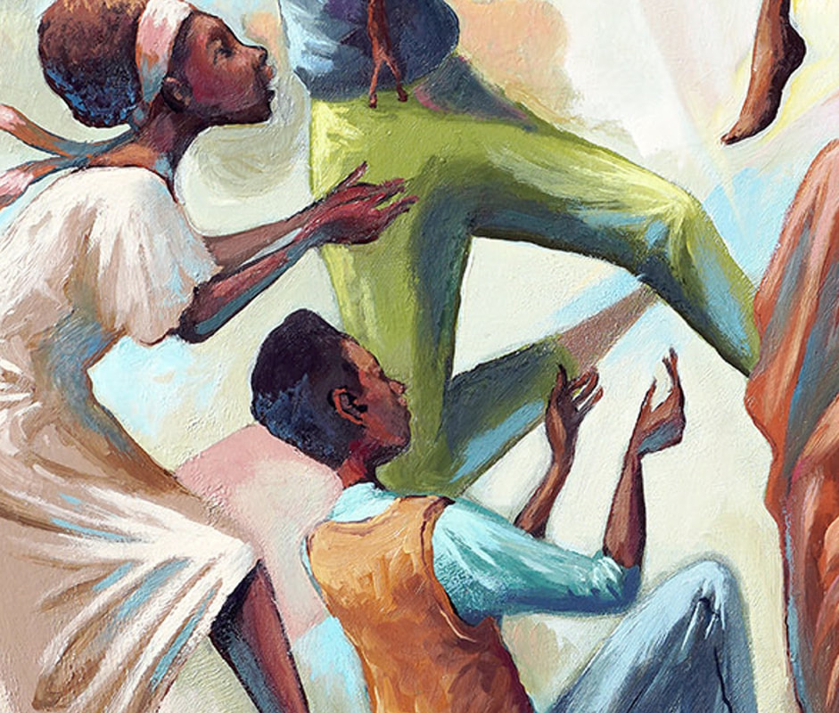 John Holyfield Rise African American Fine Art