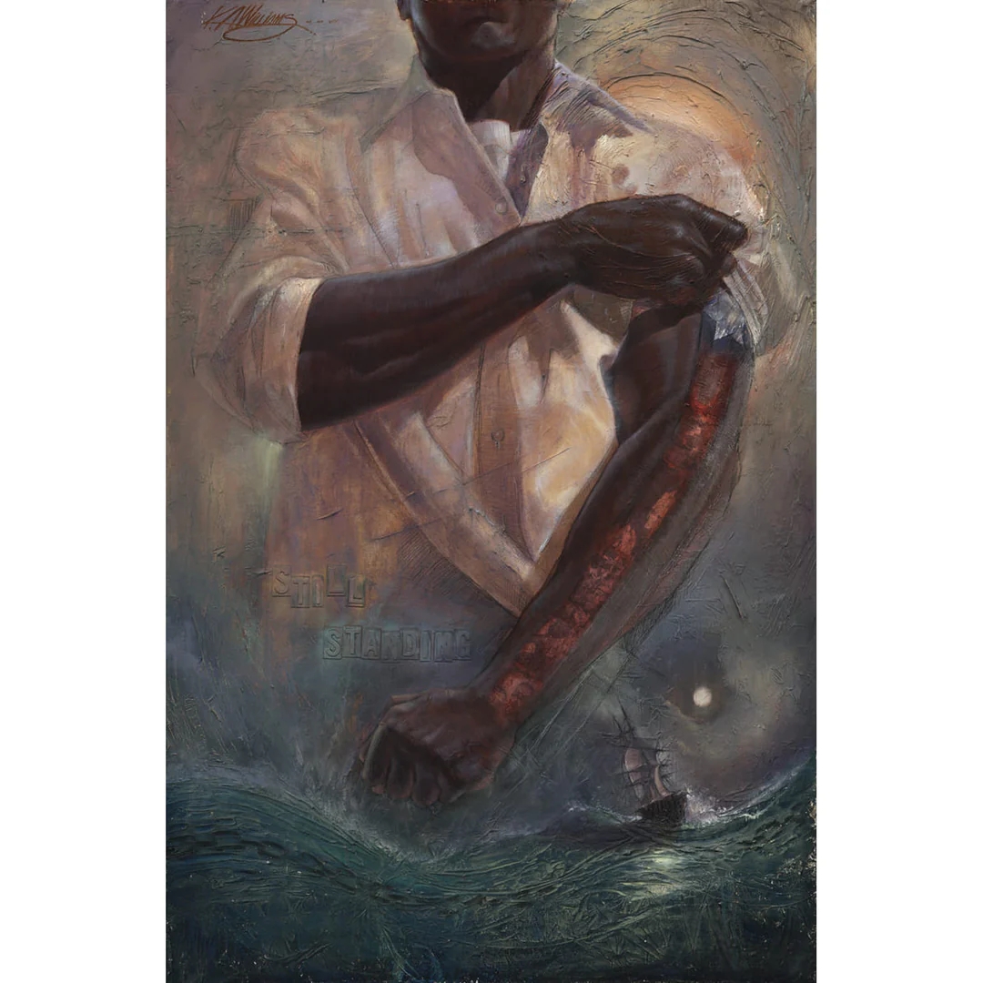 Kevin Williams (WAK) Still Standing Giclee On Paper African American ...