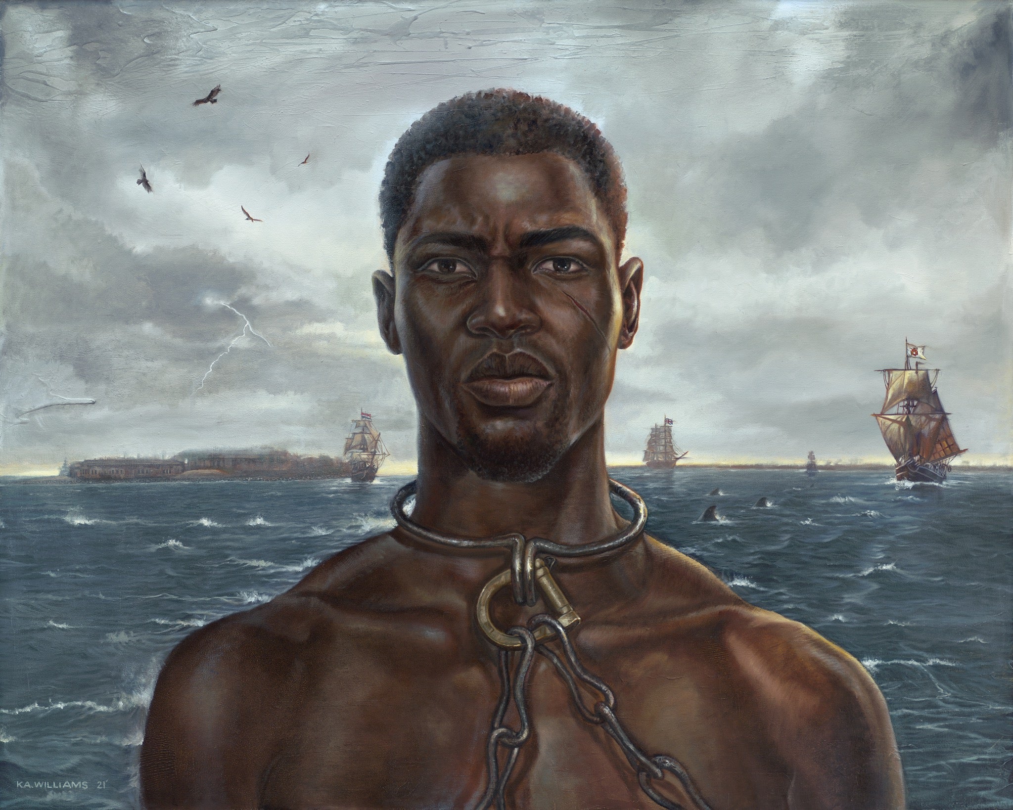 Kevin Williams (WAK) Stolen King African American Fine Art