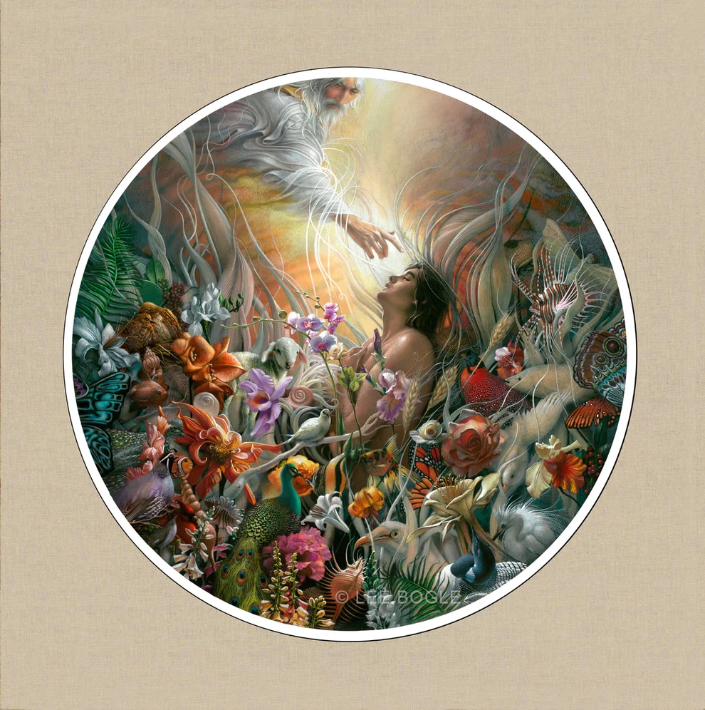 Lee Bogle In the Beginning Limited Edition Fine Art Native American Art