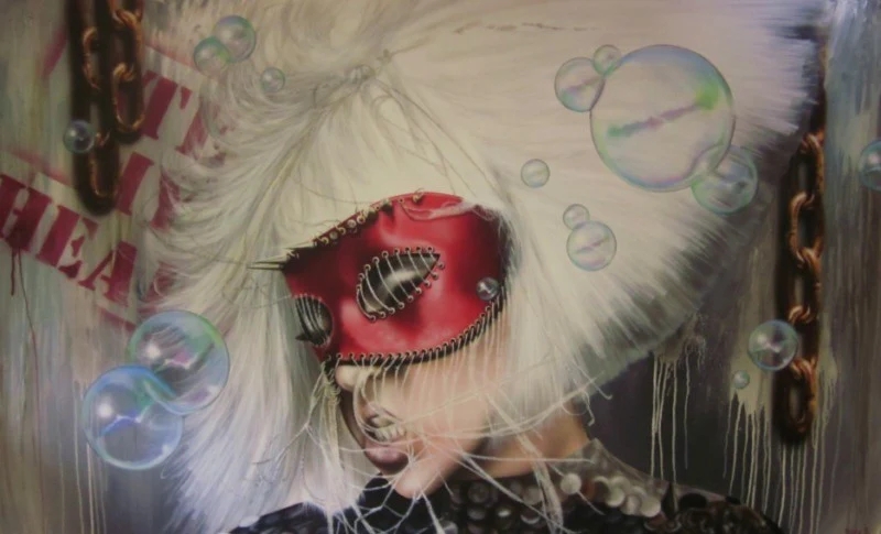 Stickman Ate My Heart - Lady Gaga Limited Edition Fine Art