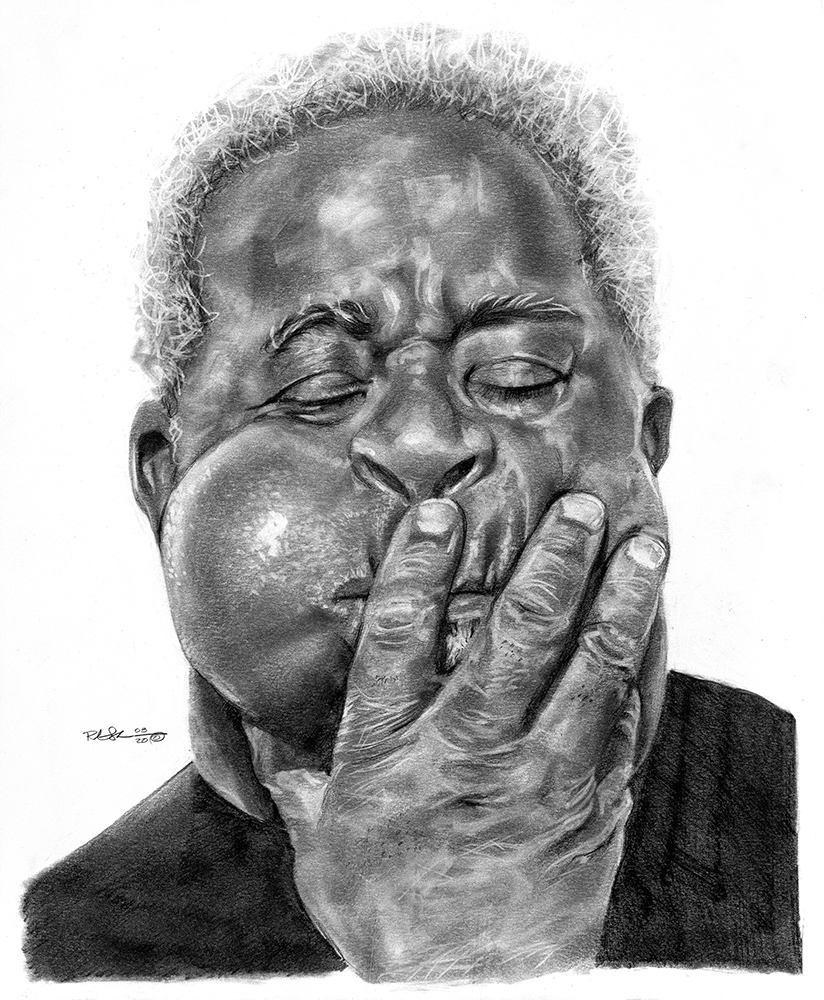 Robert Jackson Dizzy Giclee On Canvas African American Fine Art