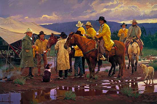 The Muddy Arbuckle Cafe Limited Edition Print by Ron S. Riddick ...