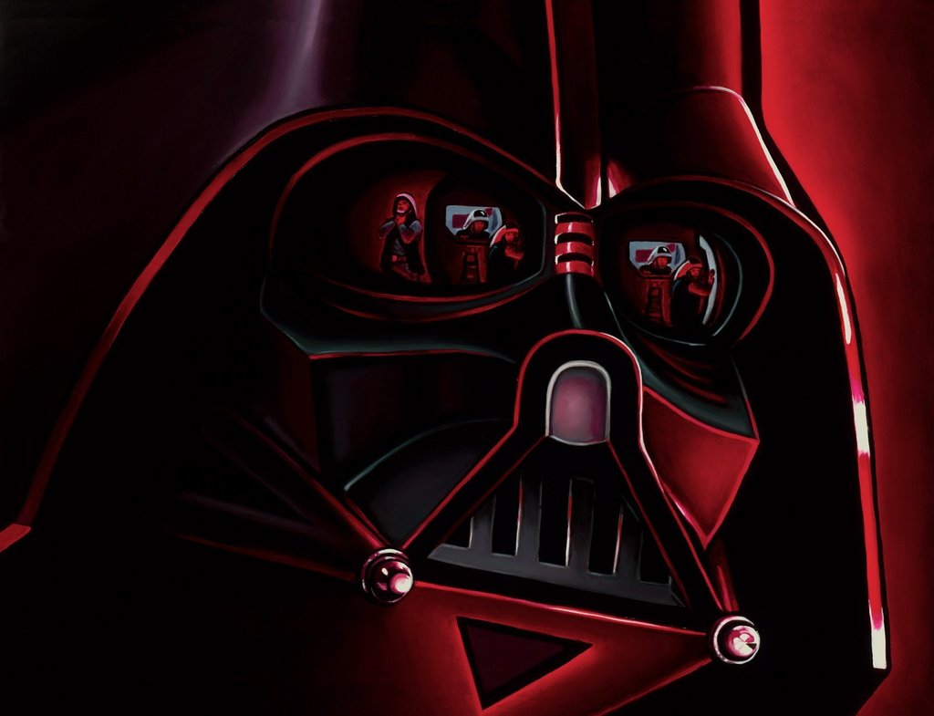 Christian Waggoner Lord Vader Disney Fine Art
