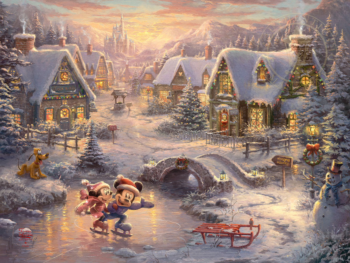 Disney Paintings Thomas Kinkade